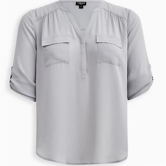 torrid | Tops | Torrid Harper Georgette Blouse | Poshmark